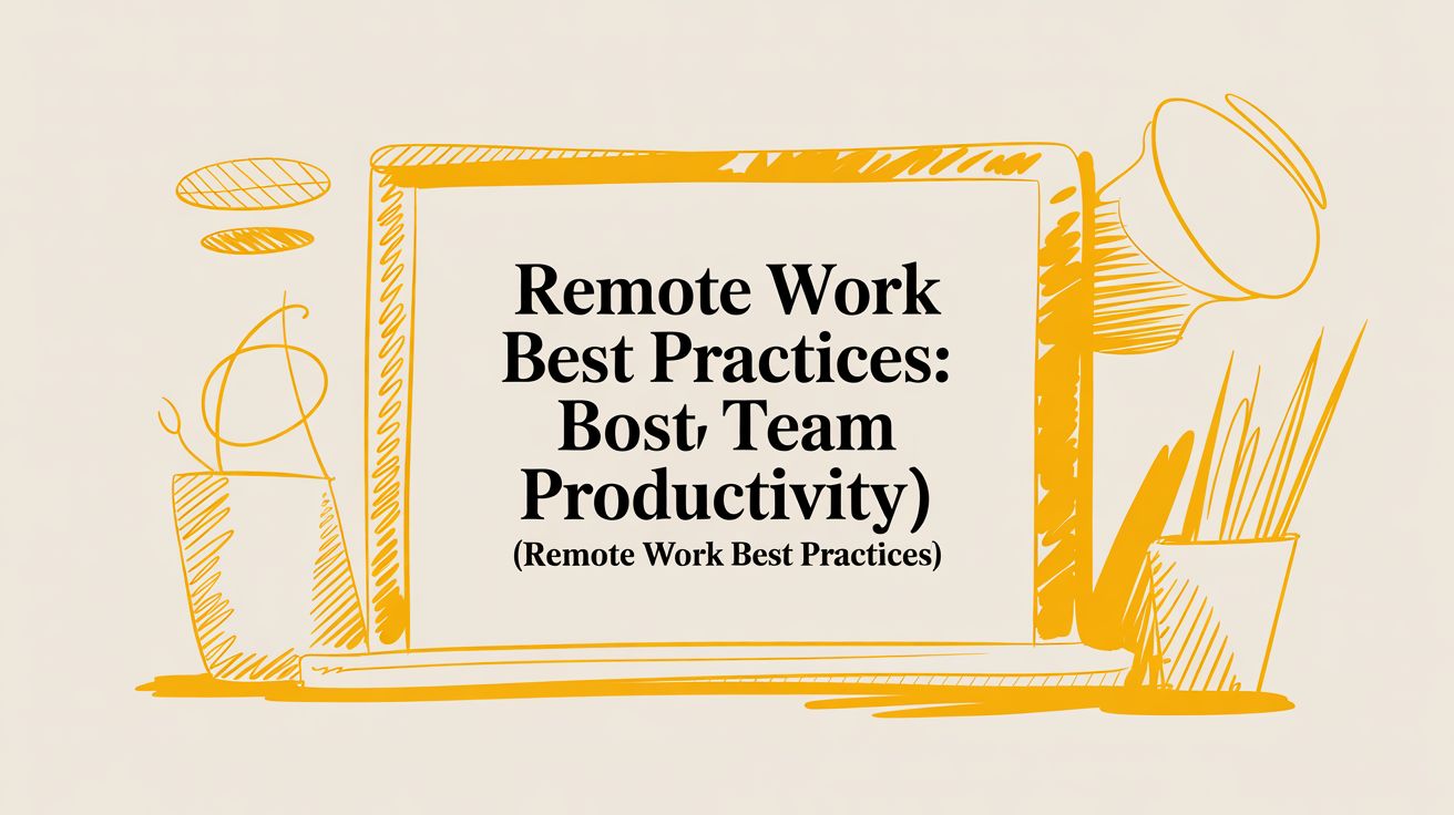Remote Work Best Practices: Boost Team Productivity (remote work best ...